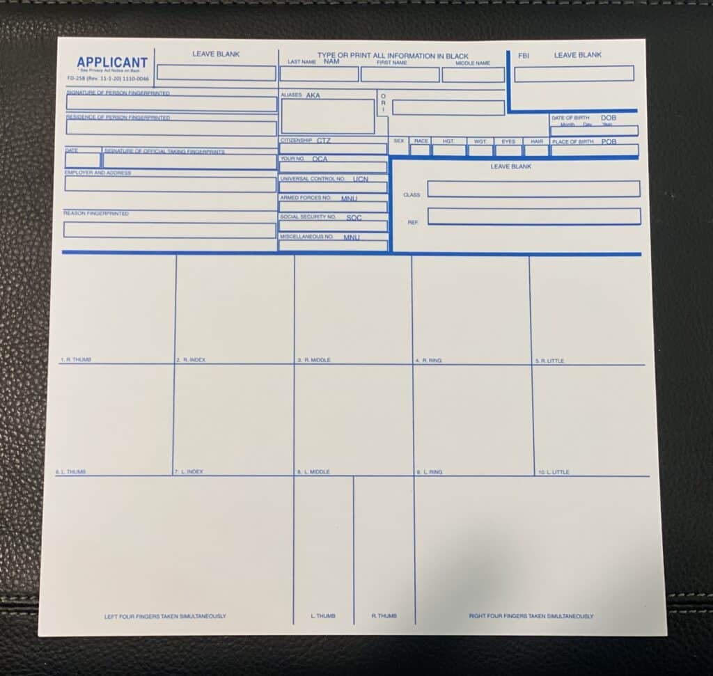 Charlotte Fingerprinting Services